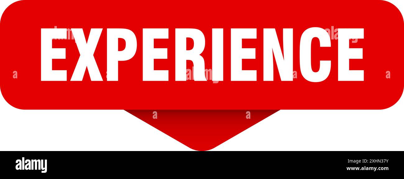 experience sticker. experience sign on transparent background ...