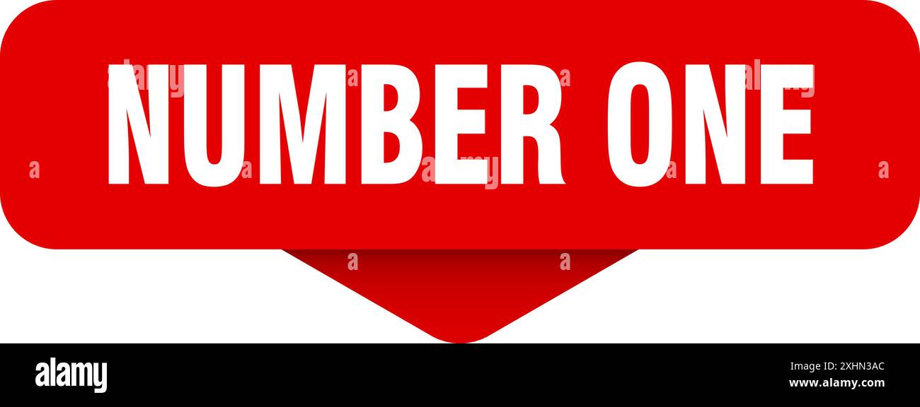 number one sticker. number one sign on transparent background ...