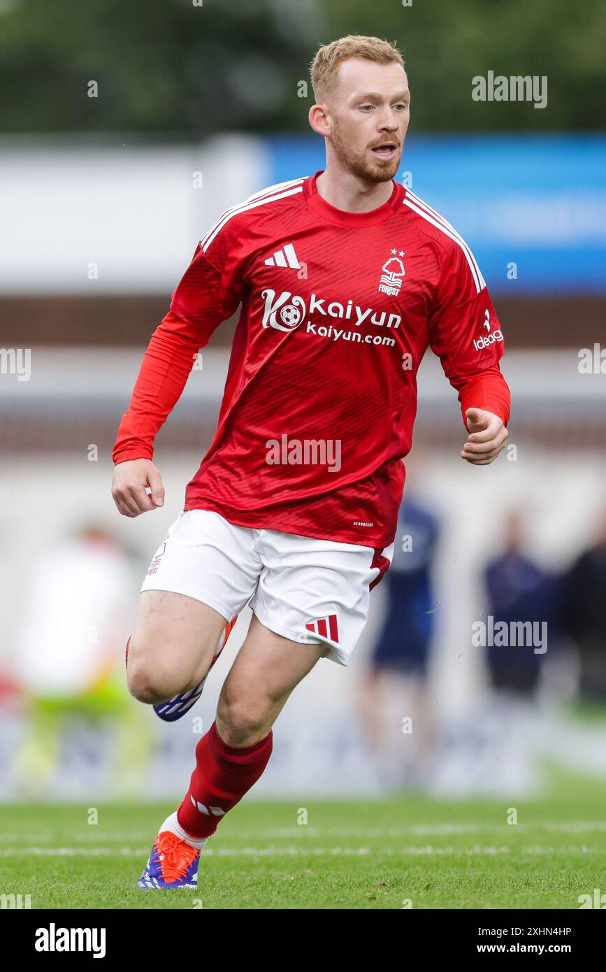 Nottingham Forest's Lewis O'Brien during the pre-season friendly match ...