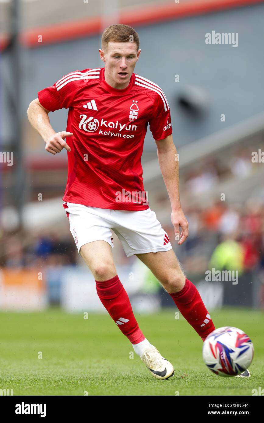 Nottingham Forest's Elliott Anderson during the pre-season friendly ...