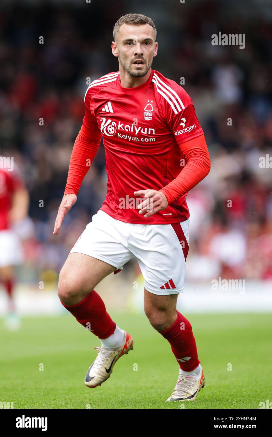 Nottingham Forest's Harry Toffolo during the pre-season friendly match ...