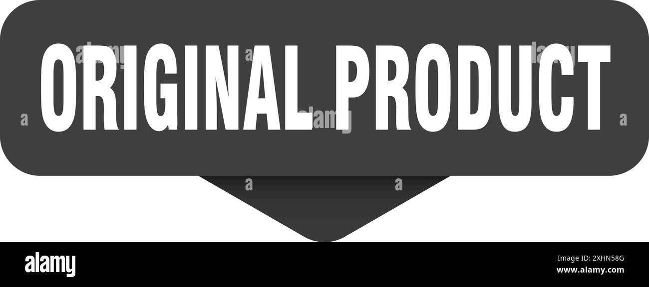 original product sticker. original product sign on transparent ...