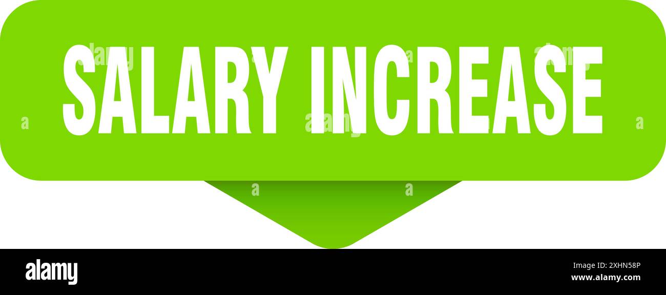 salary increase sticker. salary increase sign on transparent background ...