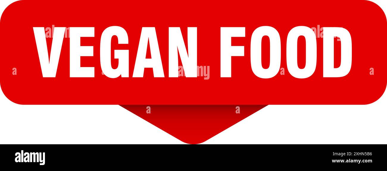 vegan food sticker. vegan food sign on transparent background ...