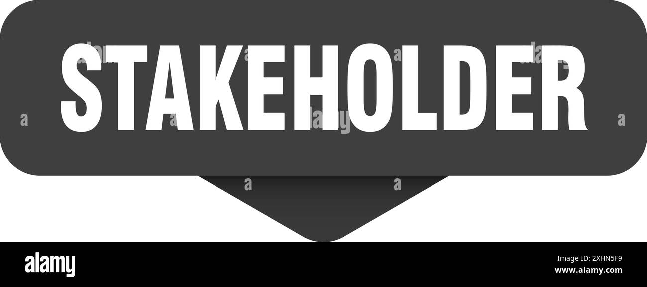 stakeholder sticker. stakeholder sign on transparent background ...