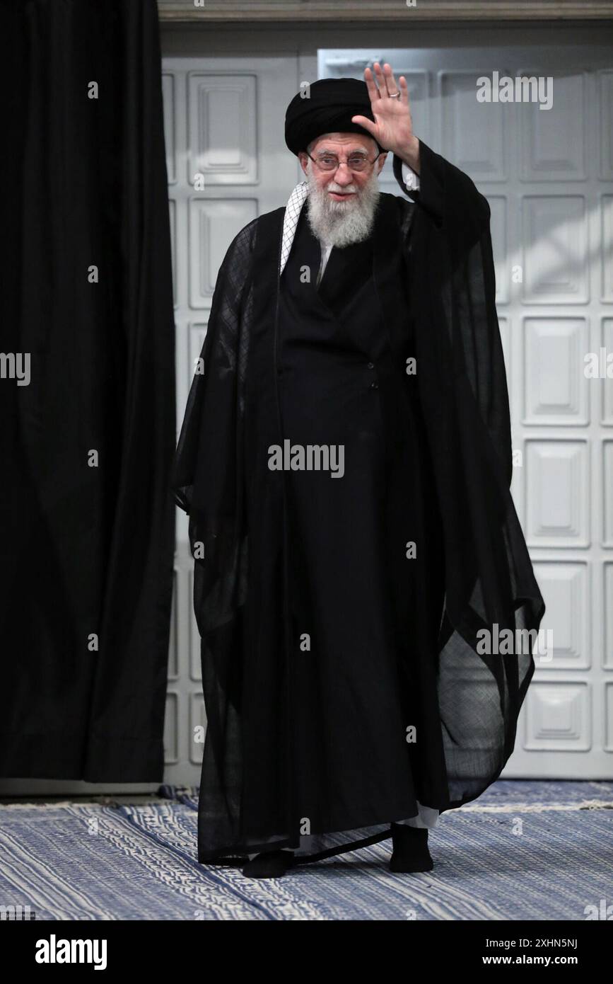 Tehran, Iran. 13th July, 2024. Iranian Supreme Leader Ayatollah ALI ...