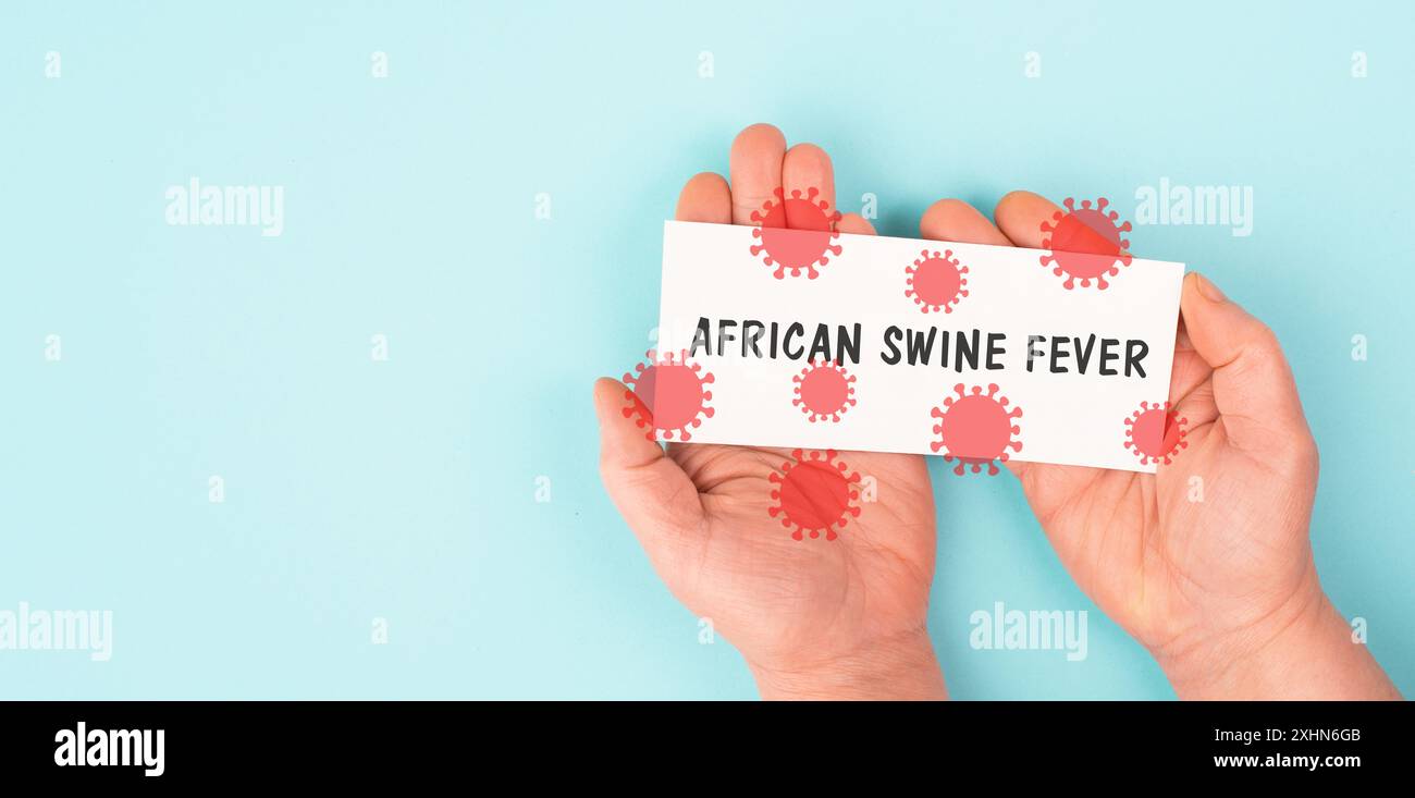 African swine fever, ASFV virus outbreak, infected wild boar and pig ...