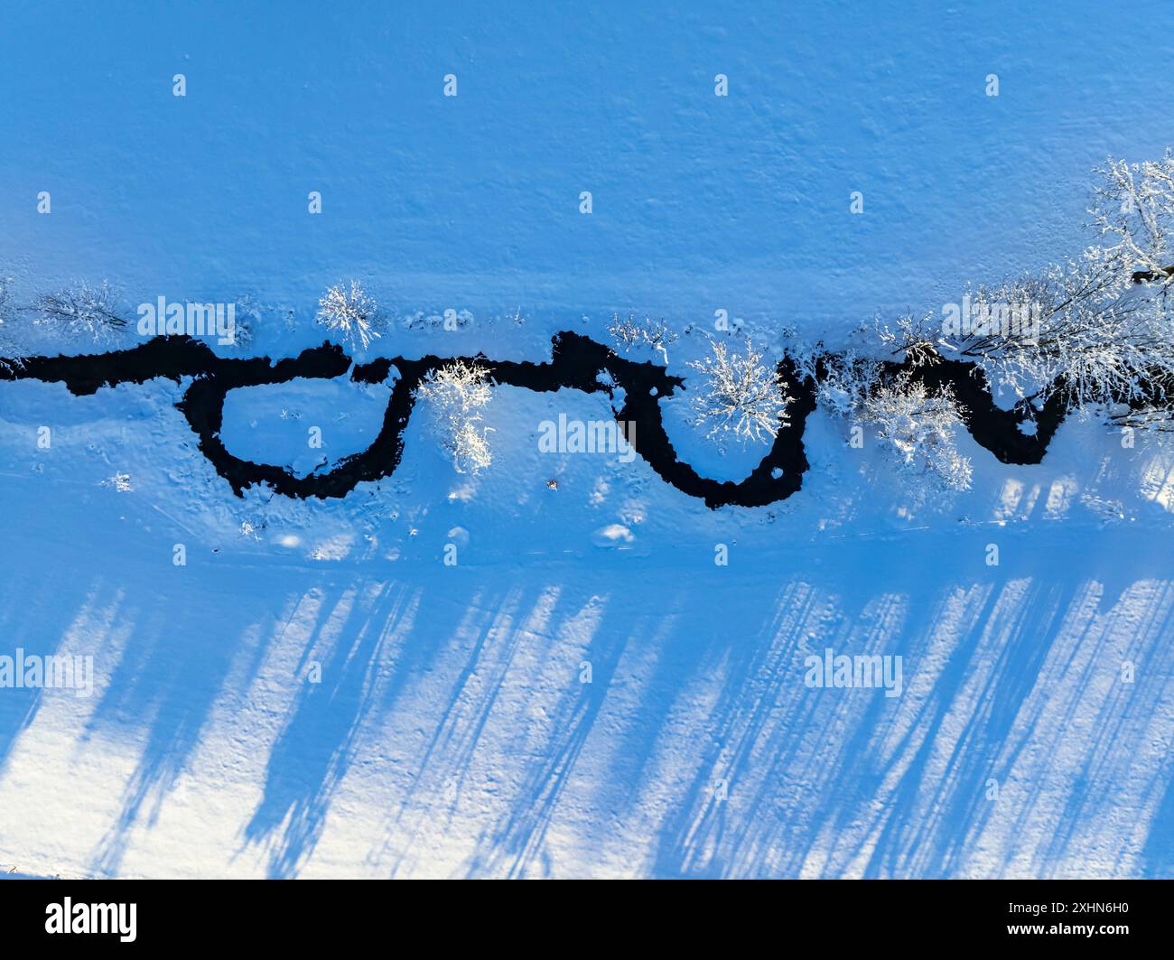 Stream aerial hi-res stock photography and images - Alamy