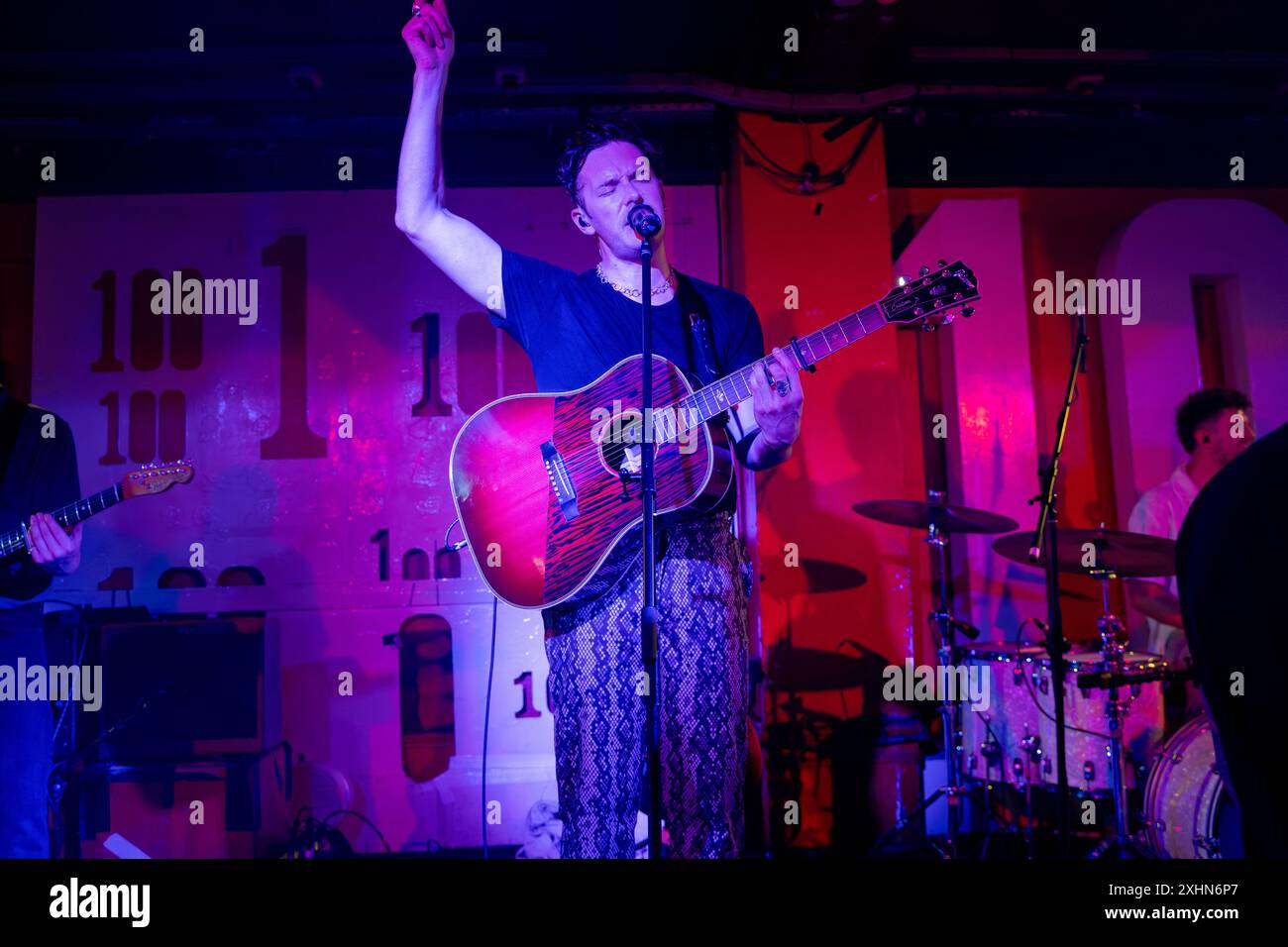 London, UK. 19th June, 2024. Sam Palladio performs live during the ...