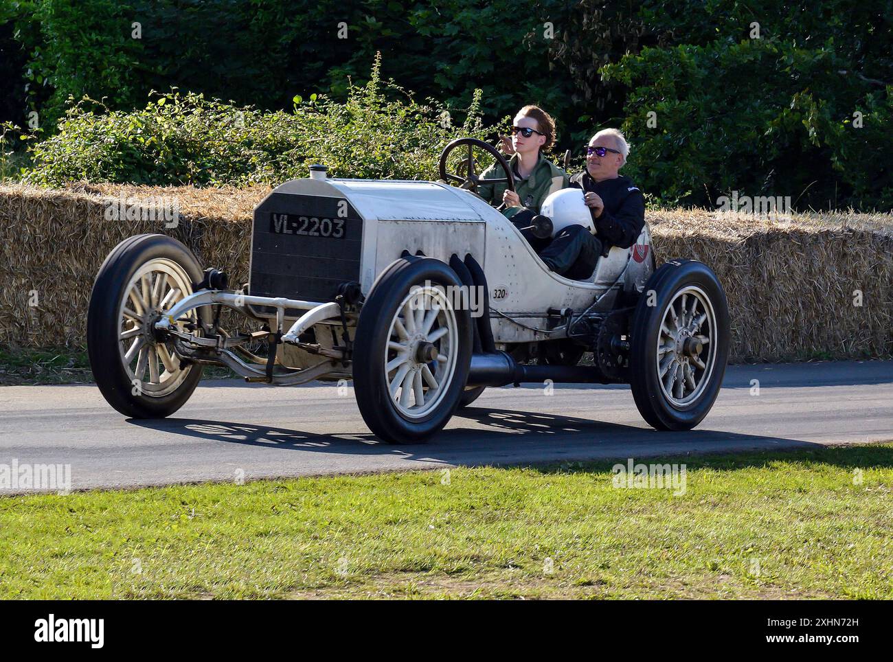 2024 Goodwood Festival of Speed Timed Shootout Finals. 1907 Mercedes ...