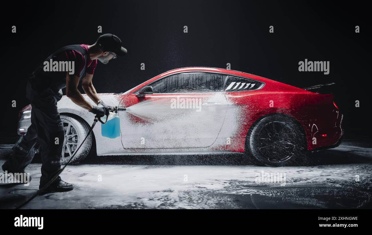 Wheel sports tuned car footage hi-res stock photography and images - Alamy