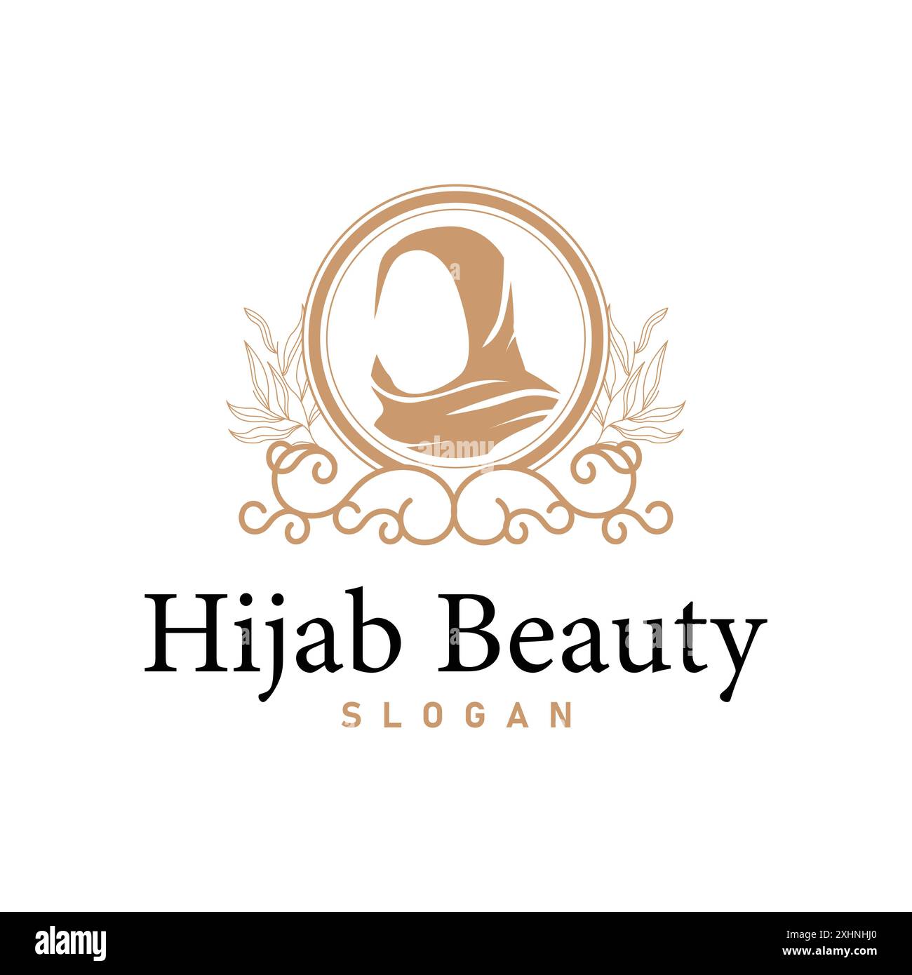 hijab logo design for boutique fashion product for Muslim women ...