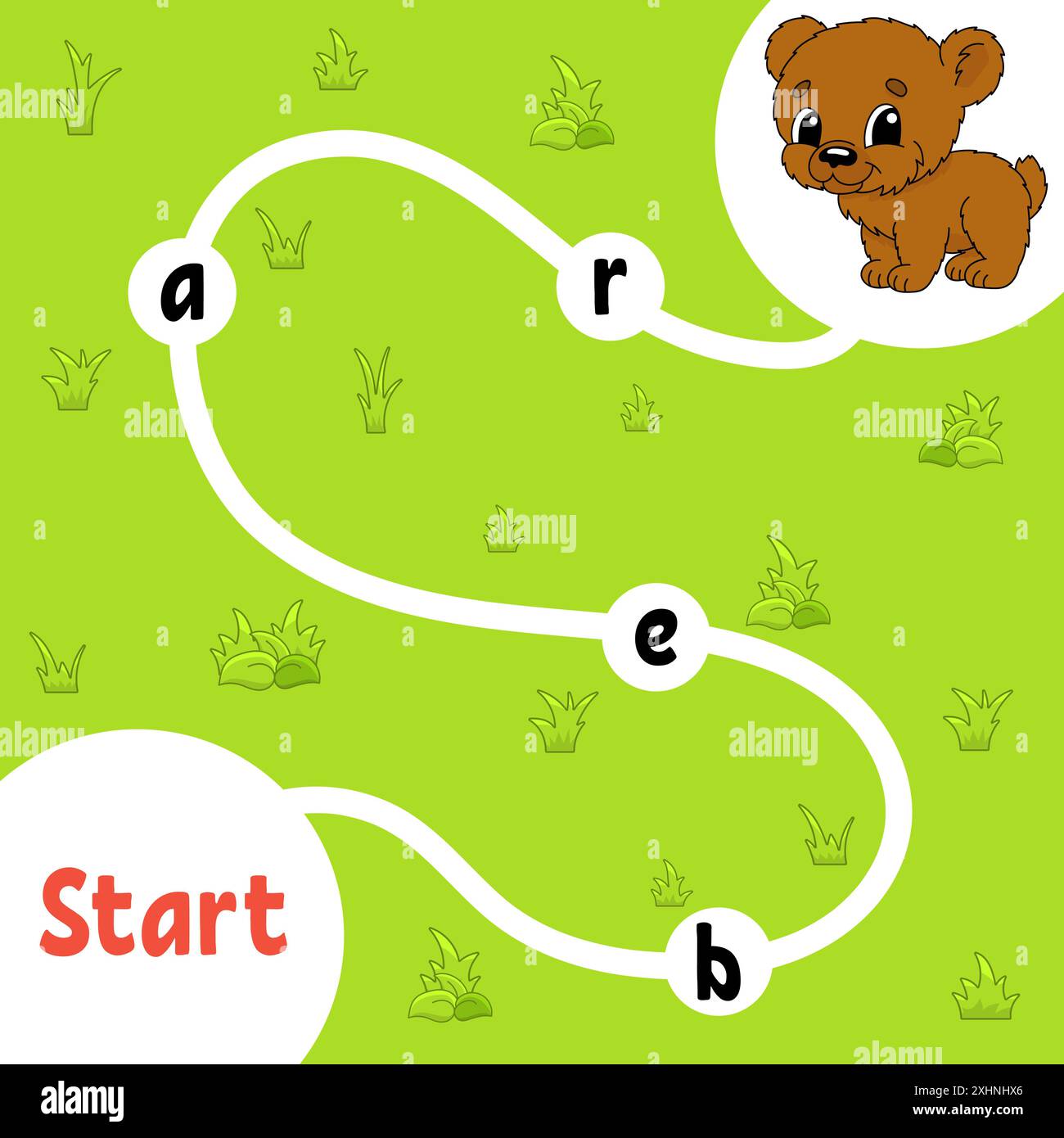 Hidden bear Stock Vector Images - Alamy