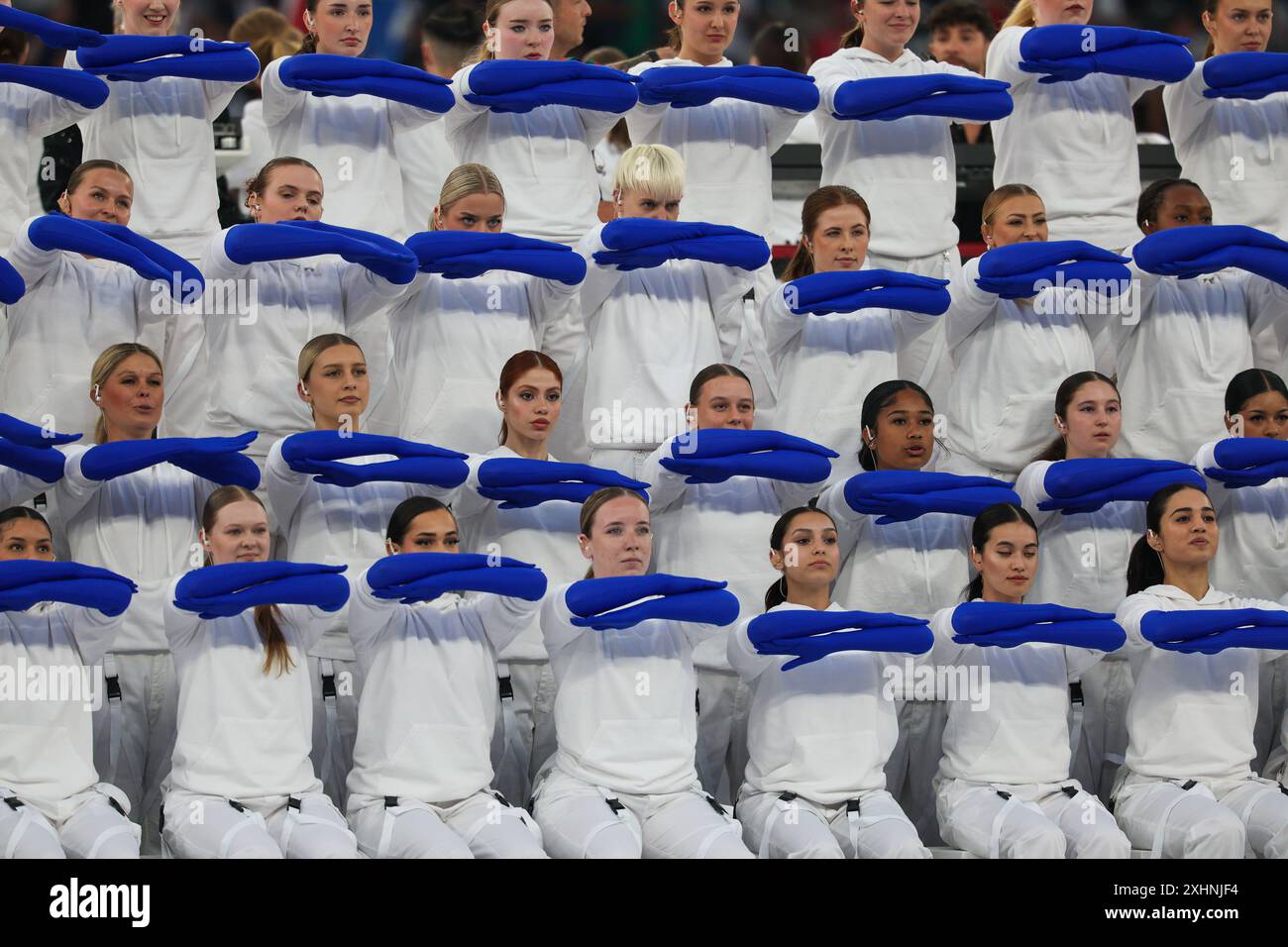 Berlin, Germany, 14, July, 2024. Closing Ceremony Show during the match ...