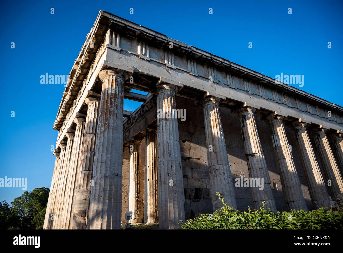 Temple of Hephaestus or Hephaisteion, is a well-preserved Greek Doric temple located in Agora of ...
