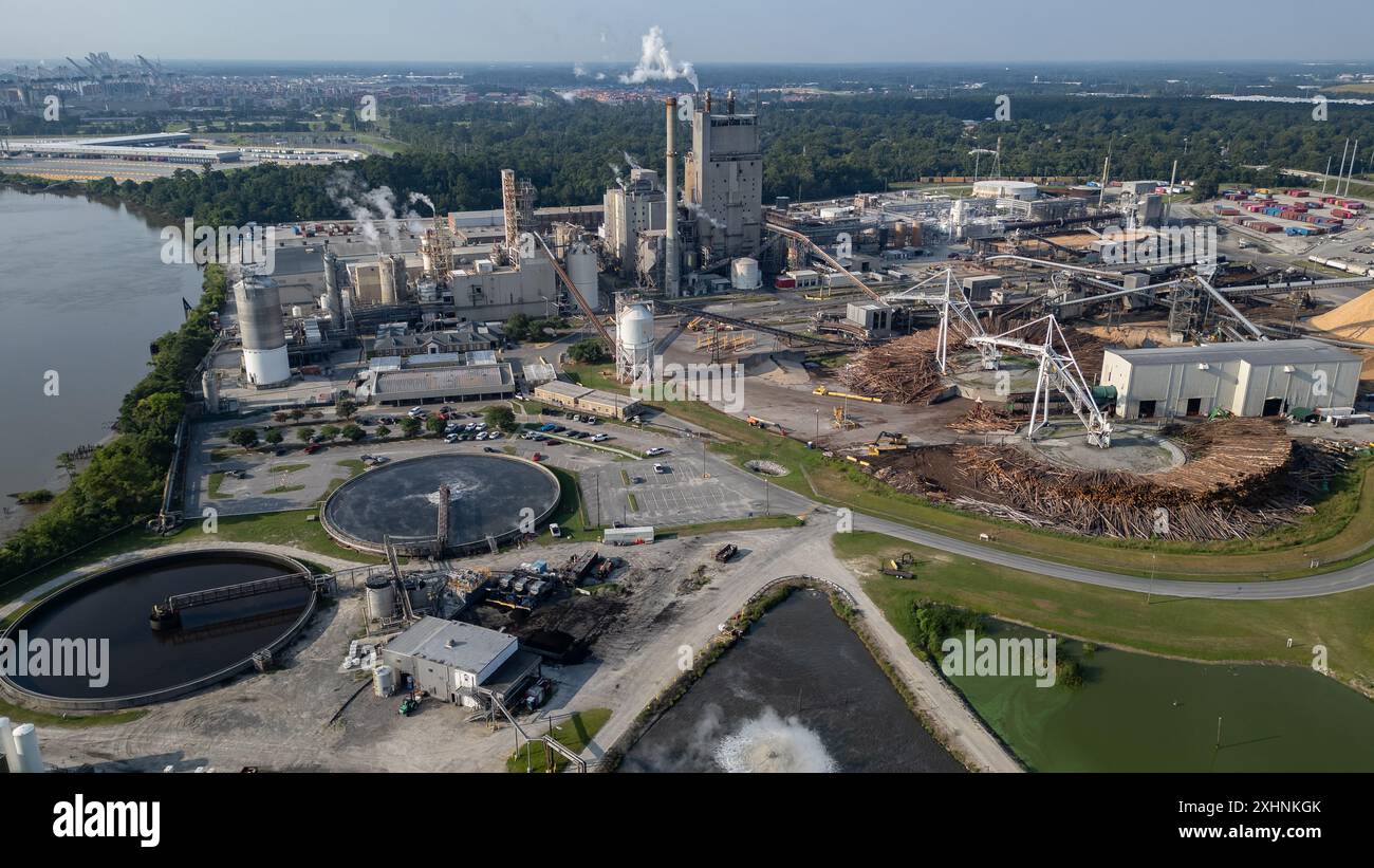 International Paper Mill - Port Wentworth, Georgia - July 2024 ...