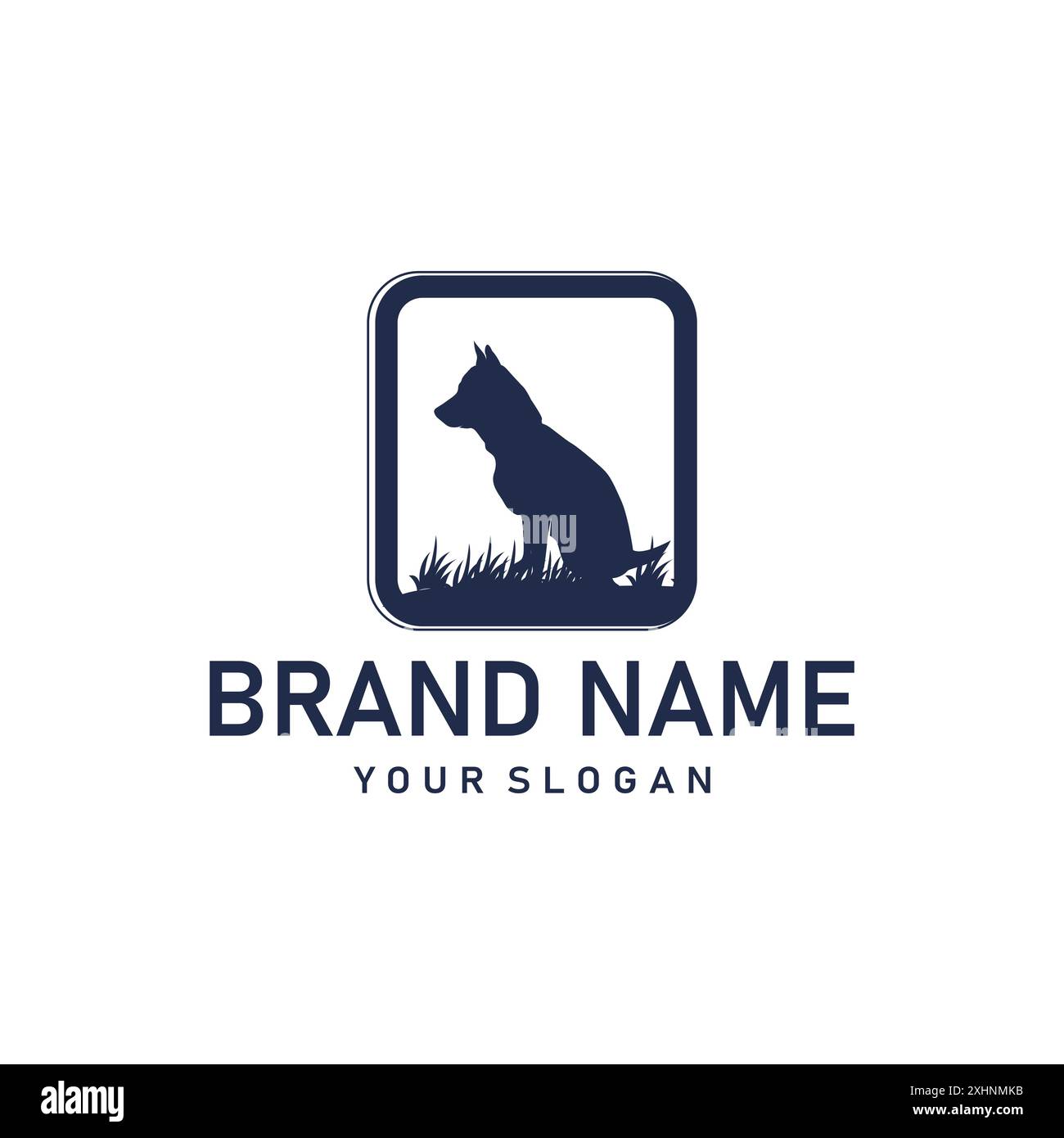 Stylish cat silhouette Stock Vector Images - Alamy