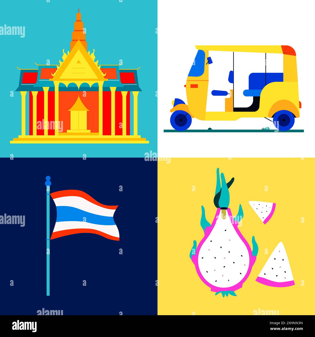 Motorbike features Stock Vector Images - Alamy