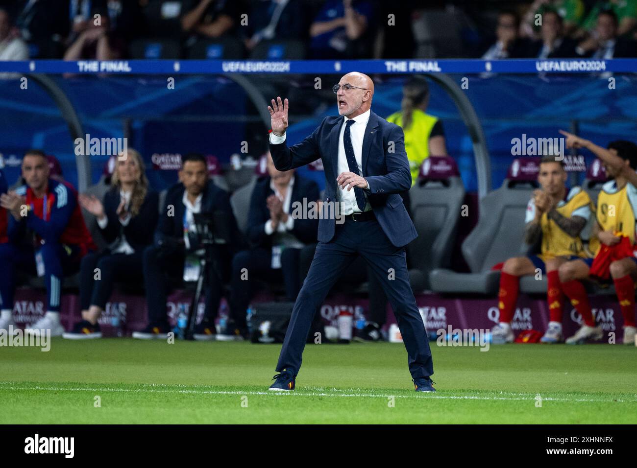 Luis de la Fuente (Spanien, Trainer), GER, Spain (ESP) vs England (ENG ...