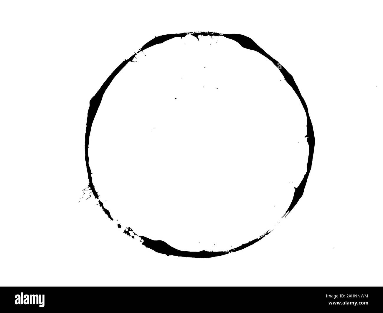 Grunge Circle Round Stamp Frame Stock Vector Image & Art - Alamy