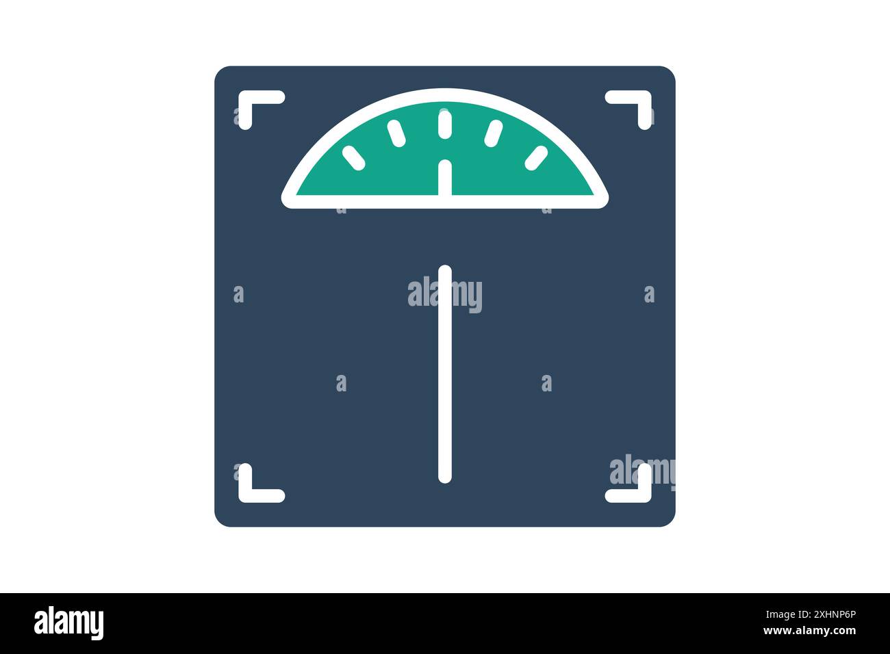 Weight scale icon. icon related to monitor weight changes. solid icon ...