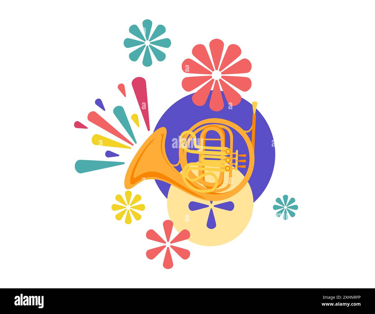 Horn shapes hi-res stock photography and images - Alamy