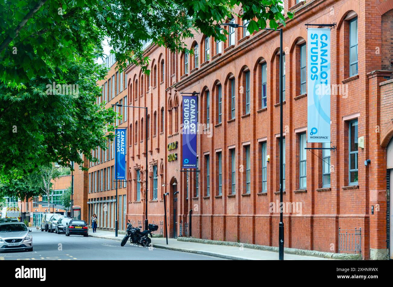 The Canalot Studios on Kensal Road in London, UK Stock Photo - Alamy