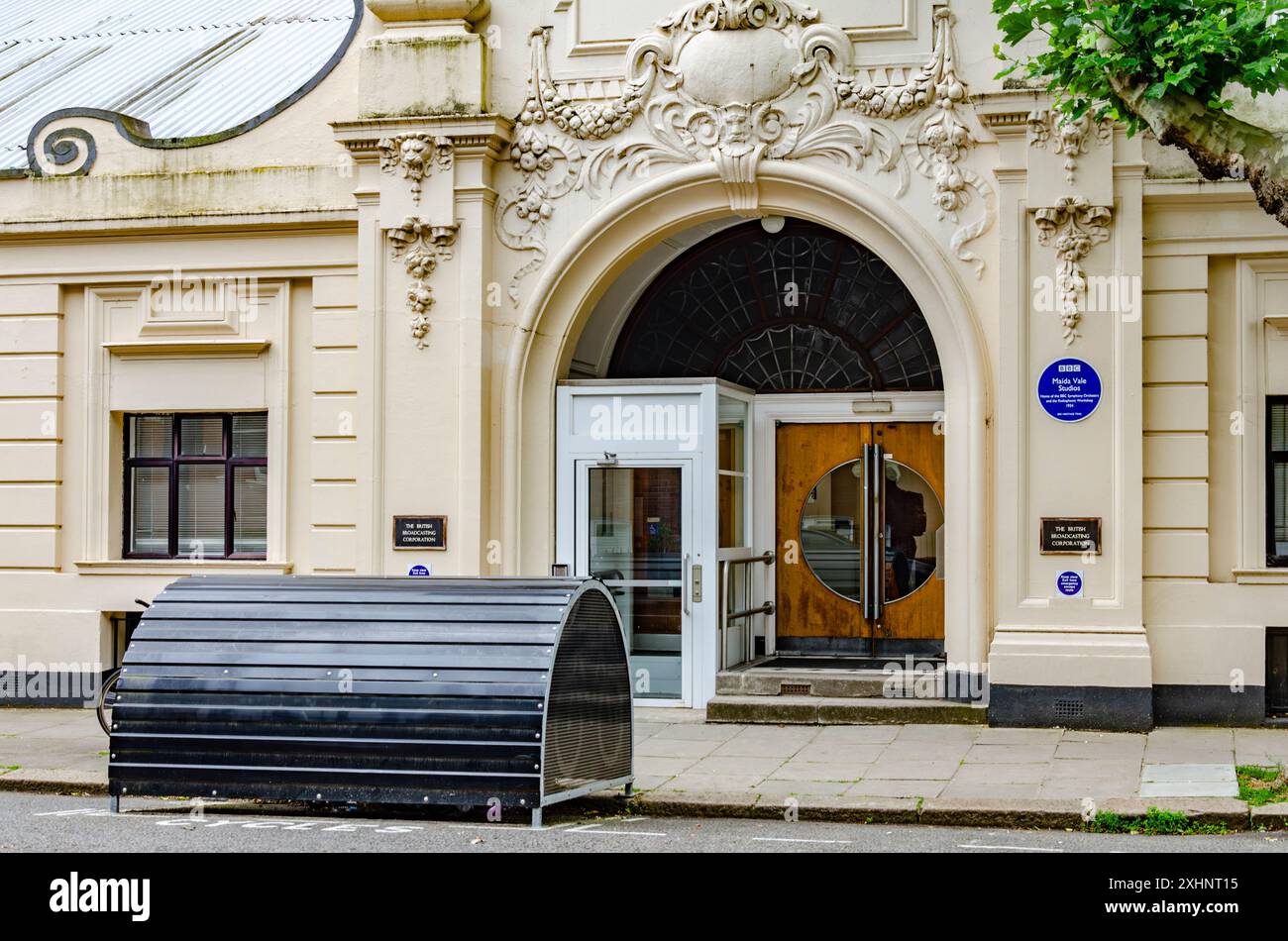 Exterior view of The BBC Maida Vale Studios in London, UK Stock Photo ...
