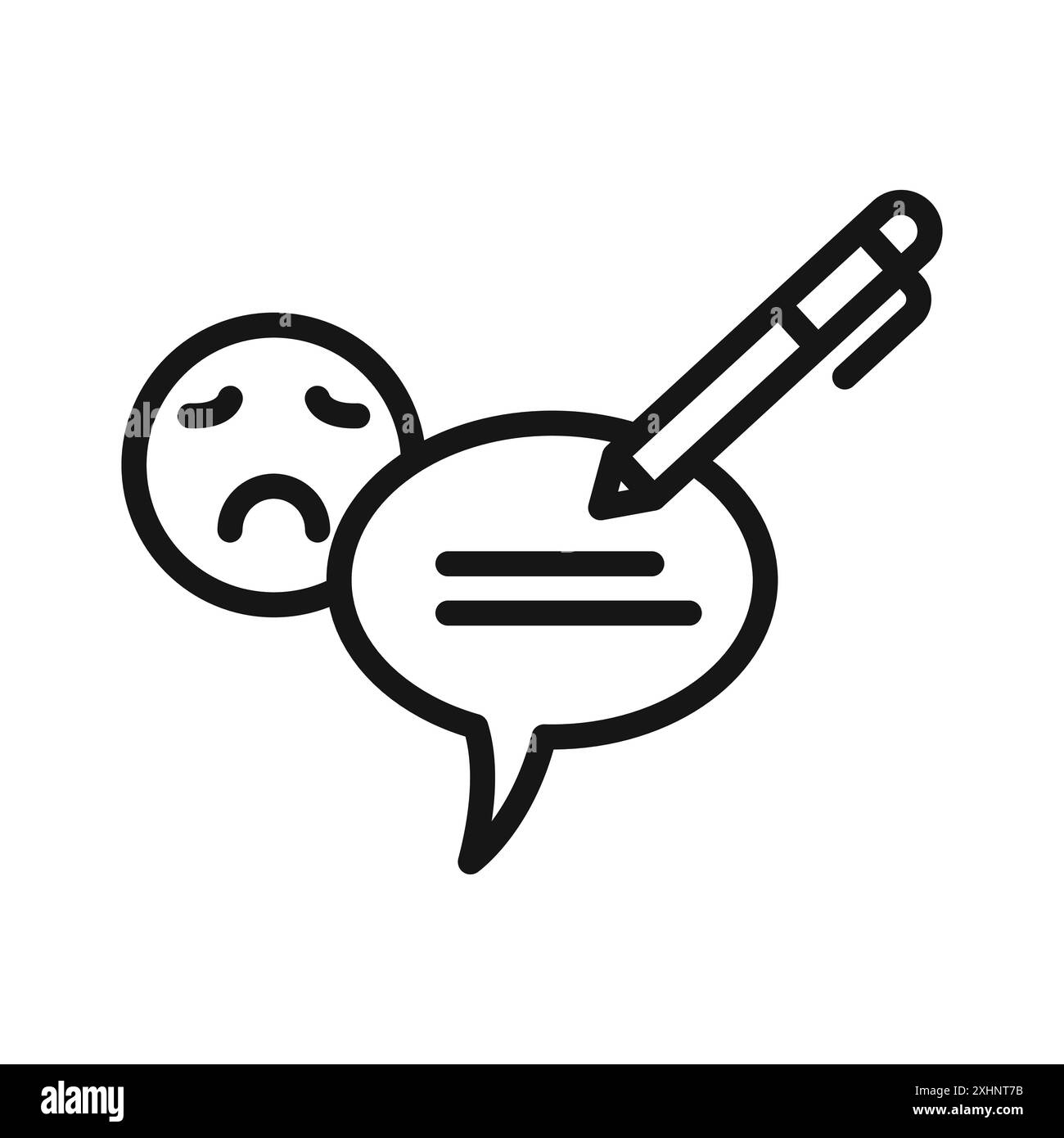 Feedback in social media Black and White Stock Photos & Images - Alamy