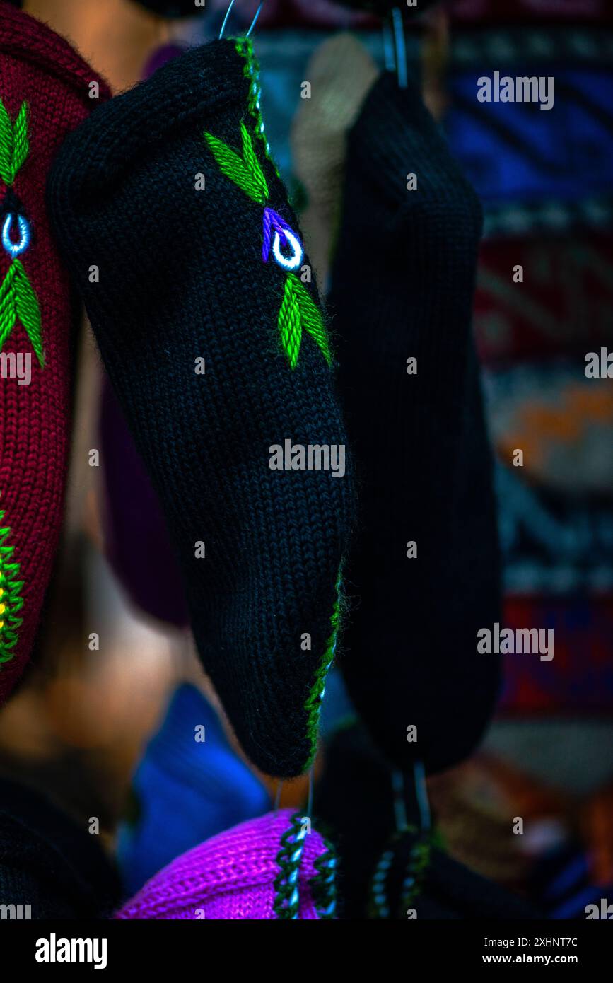 Socks with patterns hi-res stock photography and images - Alamy