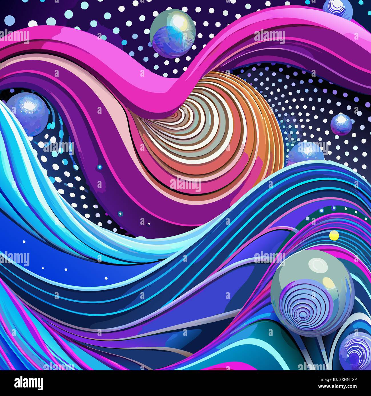 Digital effects Stock Vector Images - Alamy