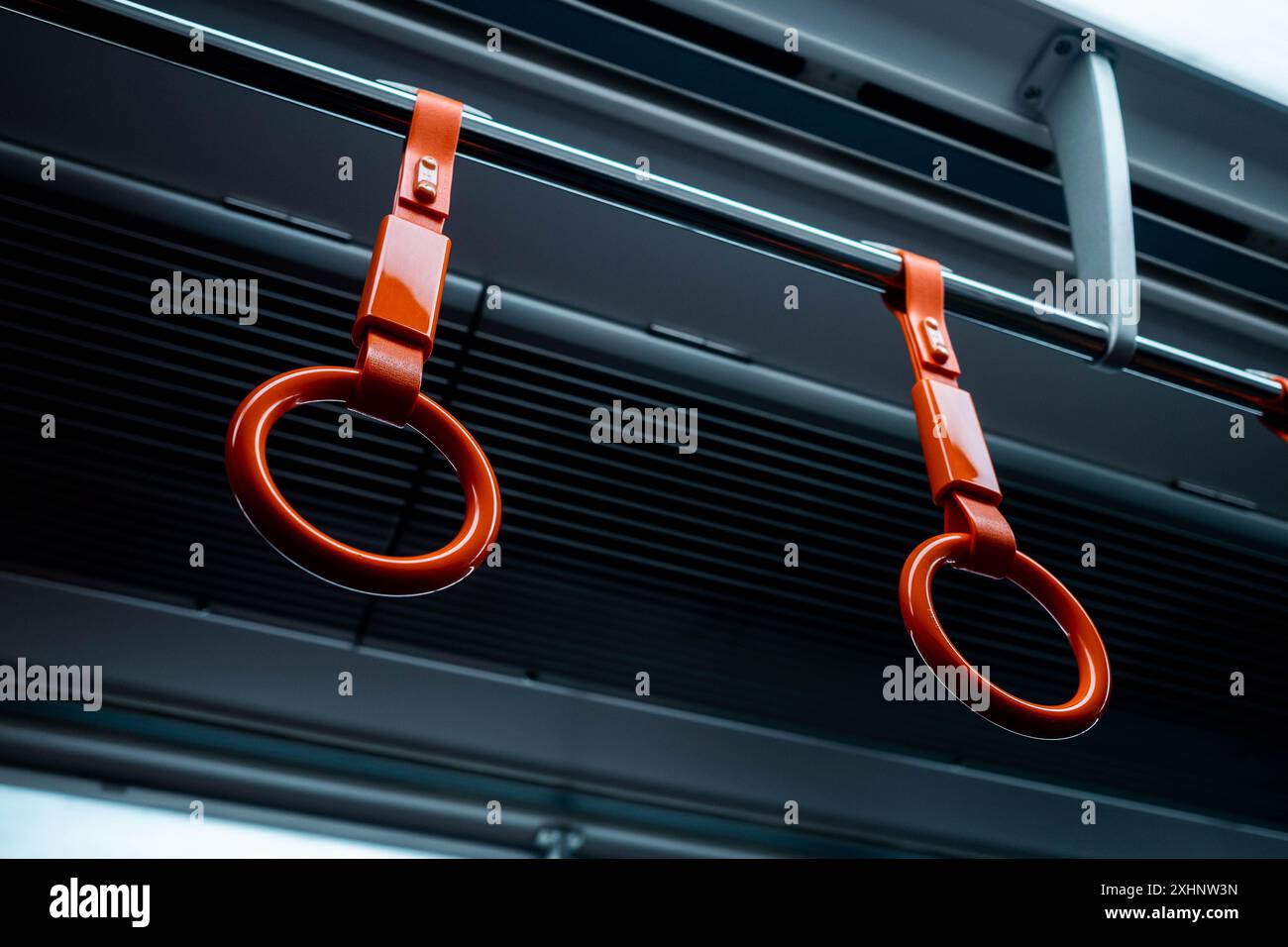 Hand grip inside train hi-res stock photography and images - Alamy