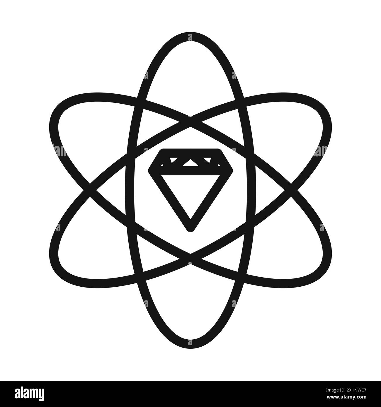 Core Values icon Black line art vector in black and white outline set collection sign Stock ...