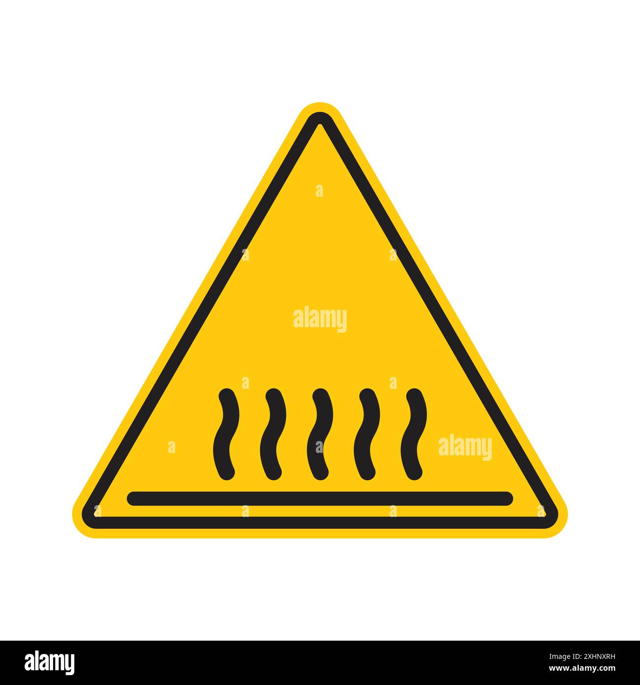 Hand burn touch hot surface Stock Vector Images - Alamy