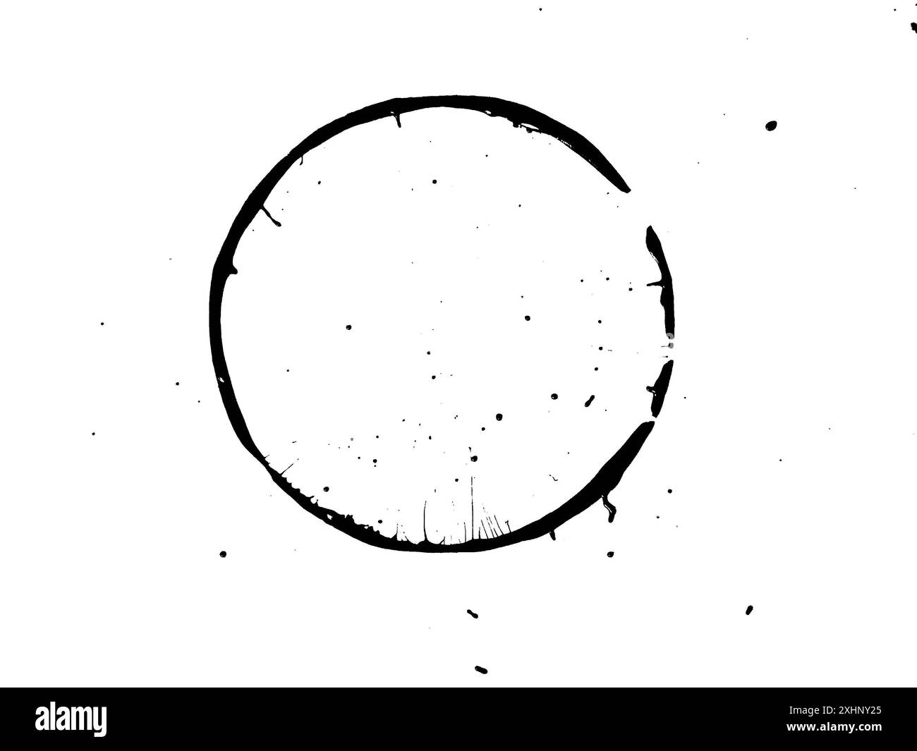 Grunge Circle Round Stamp Frame Stock Vector Image & Art - Alamy