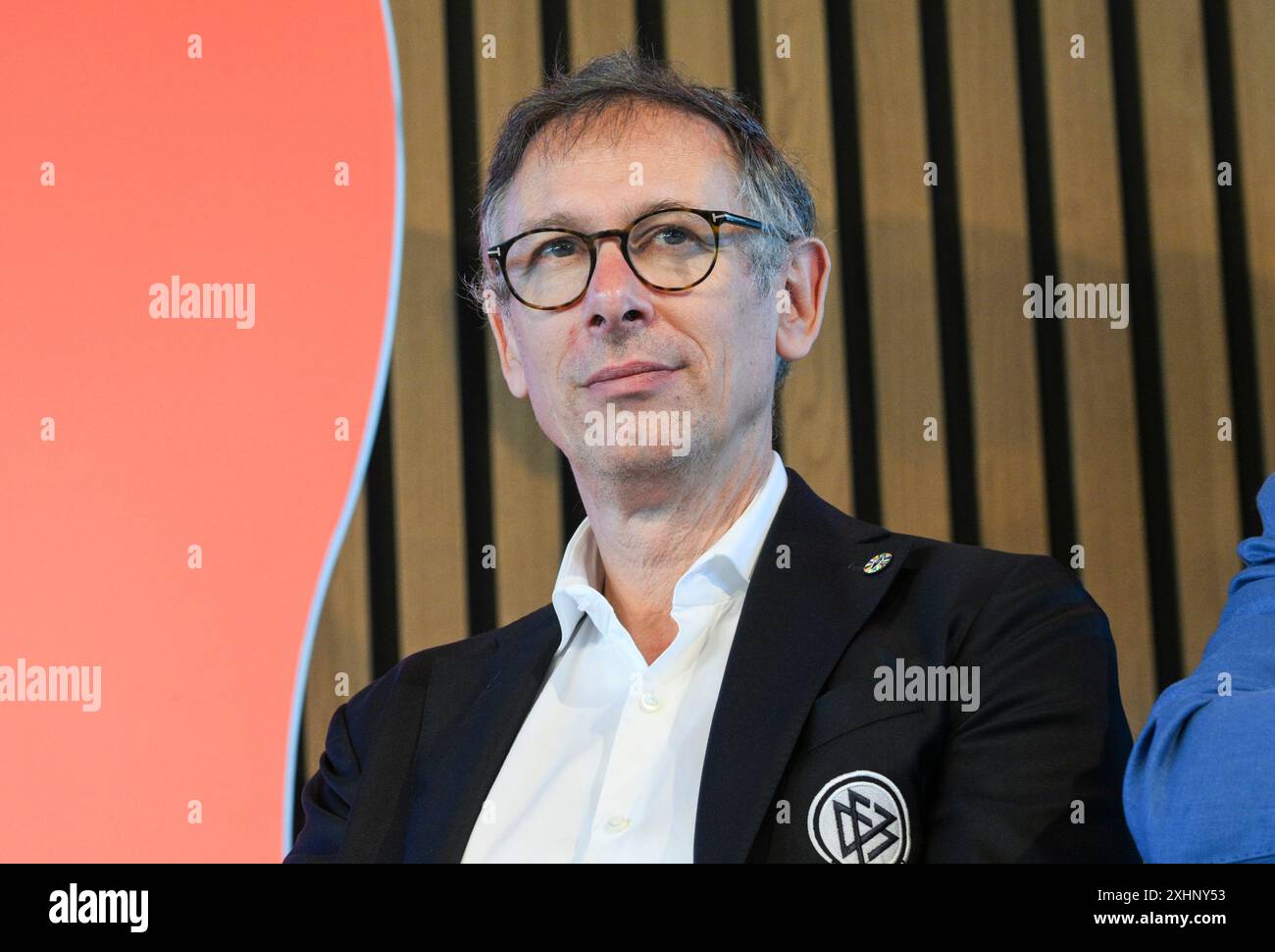 Berlin, Germany. 15th July, 2024. Steffen Simon, DFB Media Director, at ...