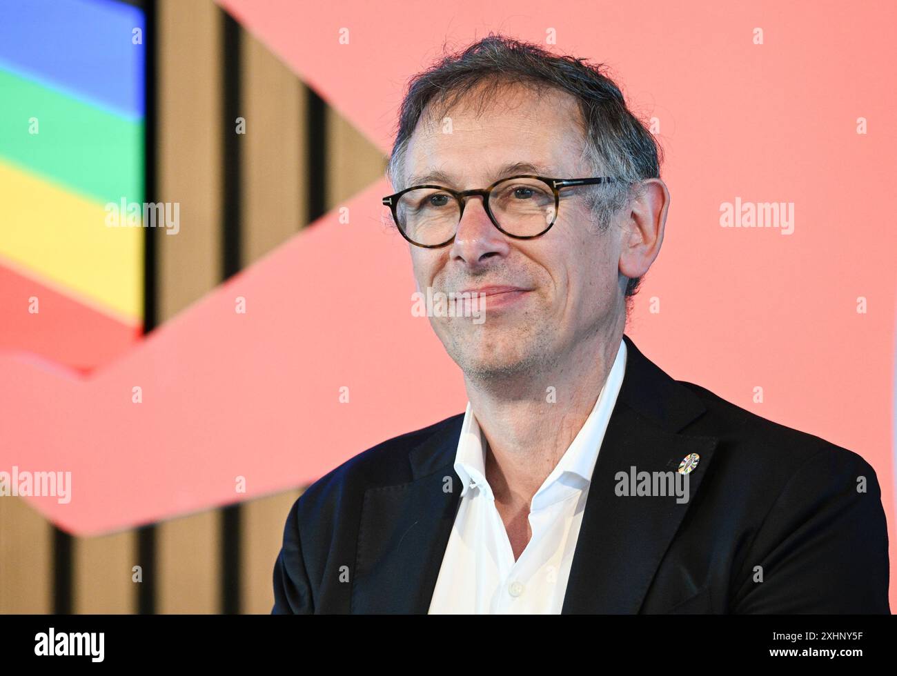 Berlin, Germany. 15th July, 2024. Steffen Simon, DFB Media Director, at ...