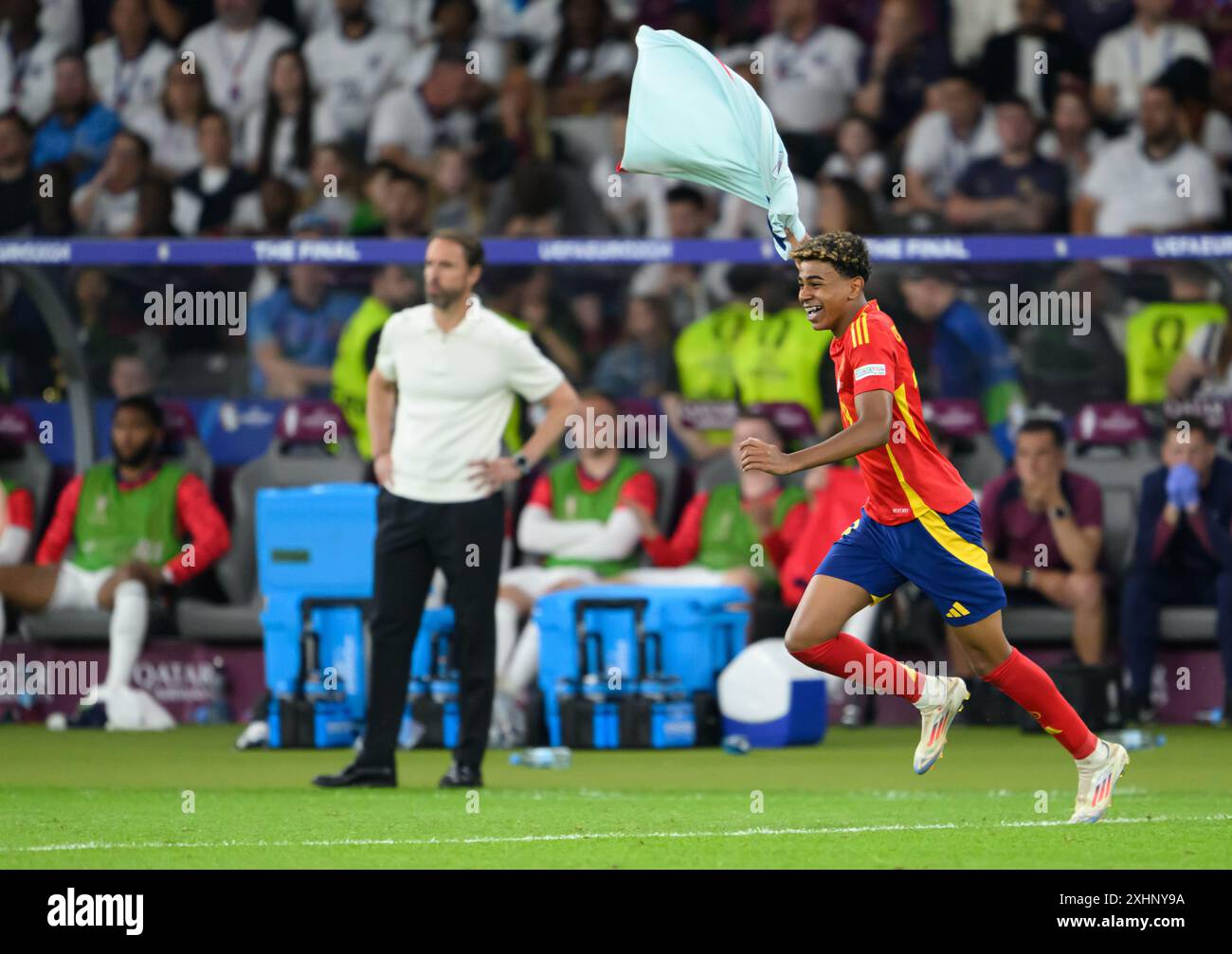Berlin, Germany. 14th July, 2024. Soccer, UEFA Euro 2024, European ...