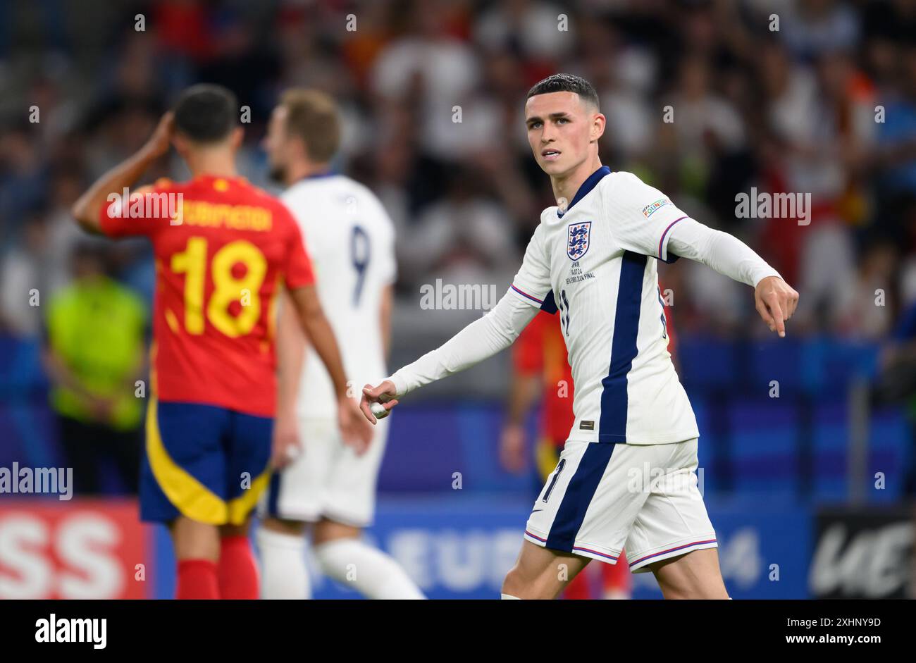 Berlin, Germany. 14th July, 2024. Soccer, UEFA Euro 2024, European ...