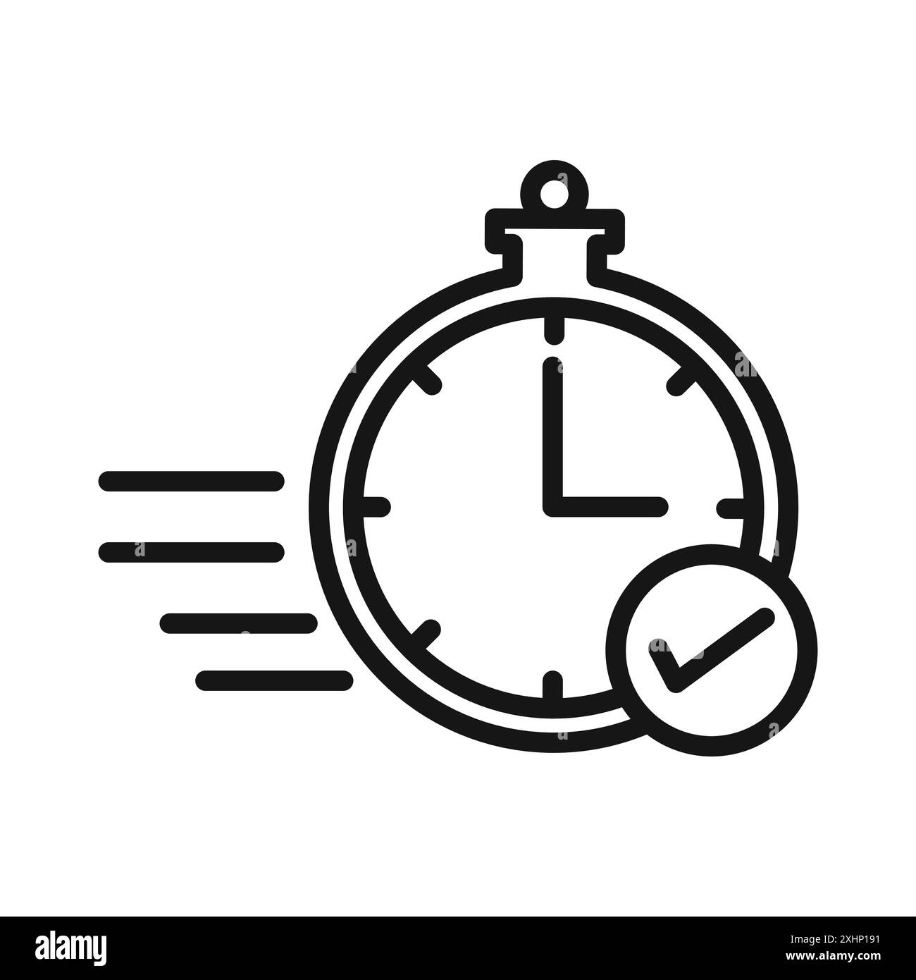 quick response icon Black line art vector in black and white outline ...