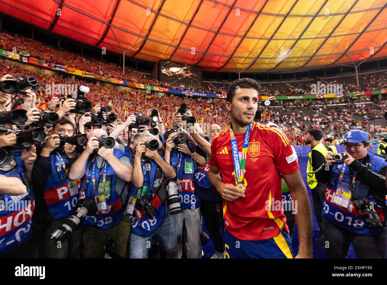 Euro 2024 spain rodri england hi-res stock photography and images - Alamy