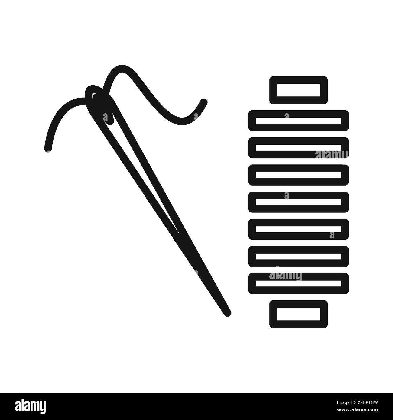 Outline stitch embroidery Black and White Stock Photos & Images - Alamy