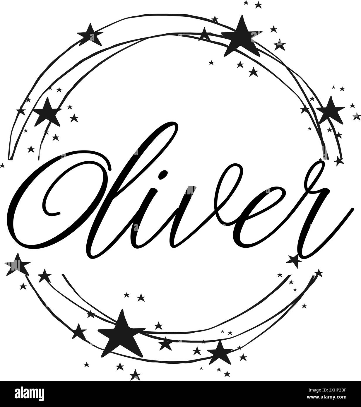 Oliver name Stock Vector Images - Alamy