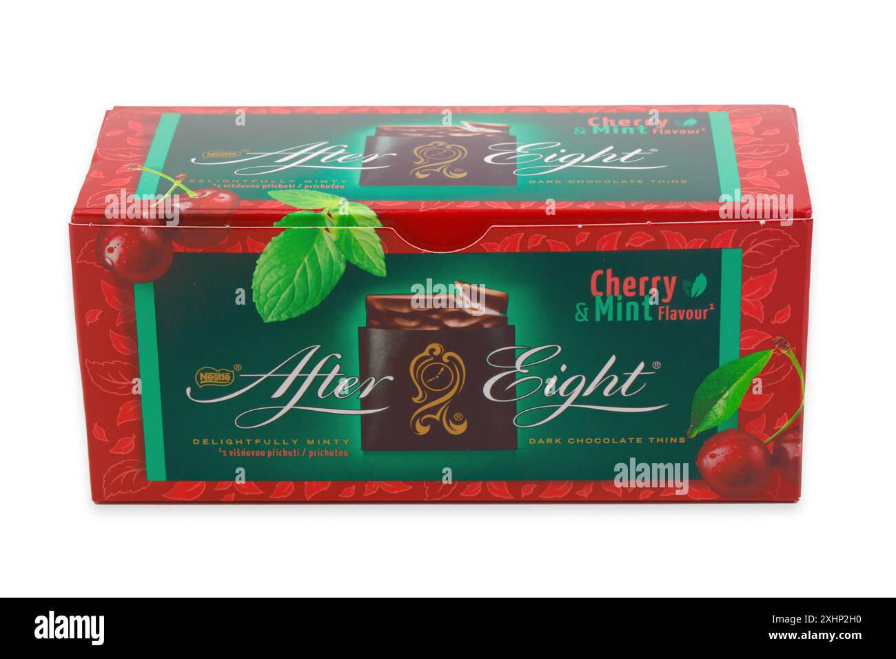 HUETTENBERG, HESSEN,GERMANY 01-03-2024- After Eight dark chocolate with ...