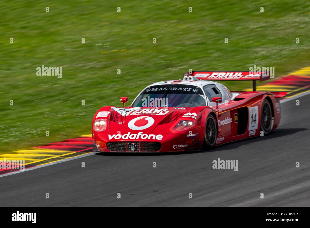 Franchorchamps, Belgium, June 29 2024, #14 Evgeny Kireev - Maserati Mc12 Gt1/2005 during the ...