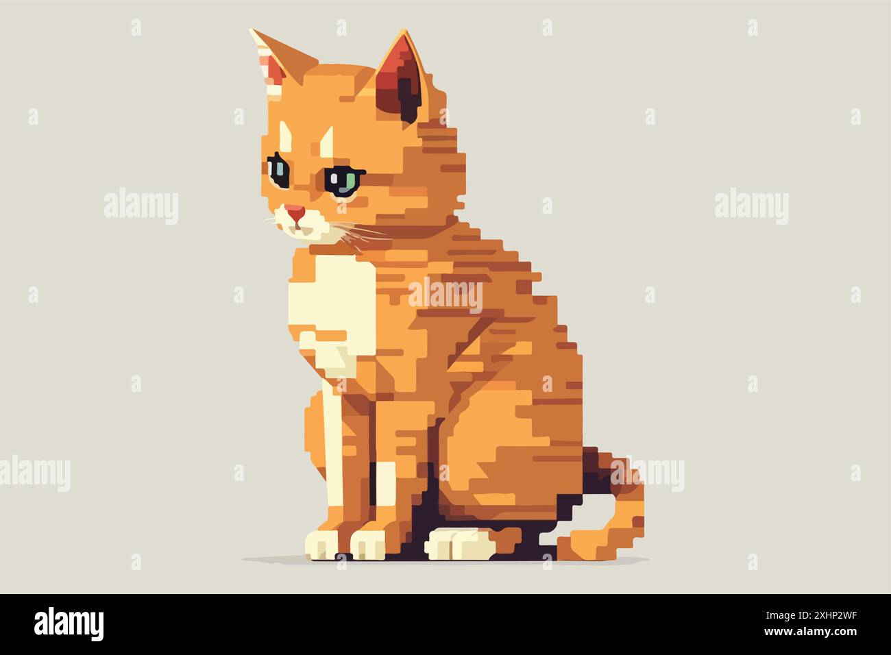 Reggae Nyan Cat Pixel Art Template