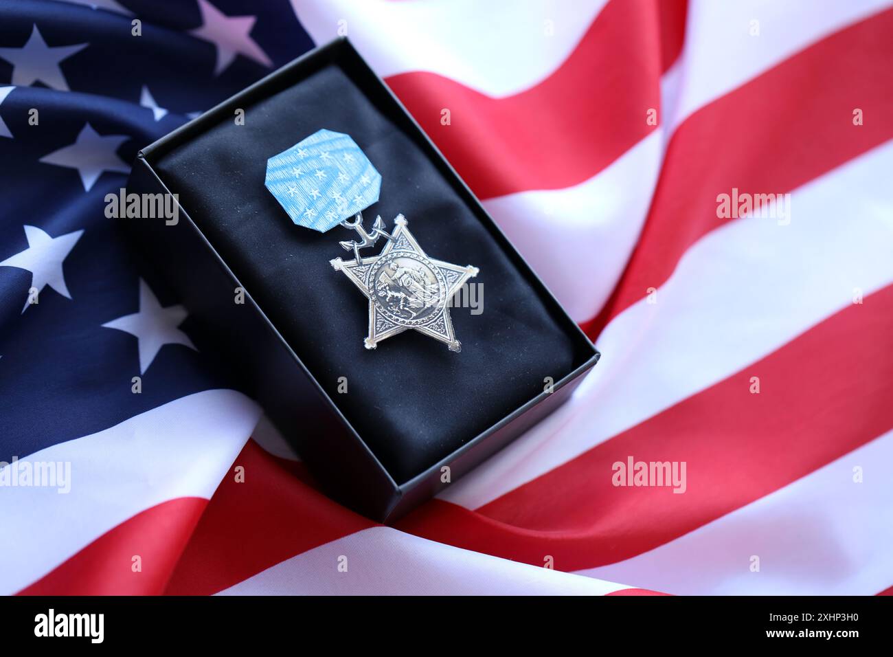 KYIV, UKRAINE - JULY 10, 2024 US Navy Medal Of Honor. Highest United ...