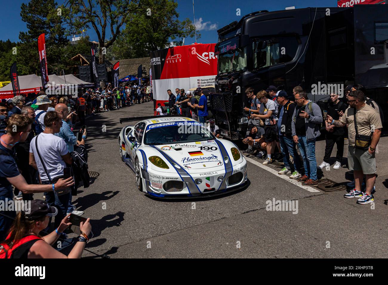 Franchorchamps, Belgium, June 28 2024, #190 Pierre Ehret (DE) - Ferrari ...