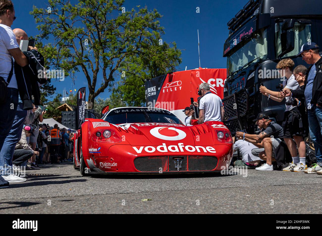 Franchorchamps, Belgium, June 28 2024, #14 Evgeny Kireev - Maserati Mc12 Gt1/2005 during the ...