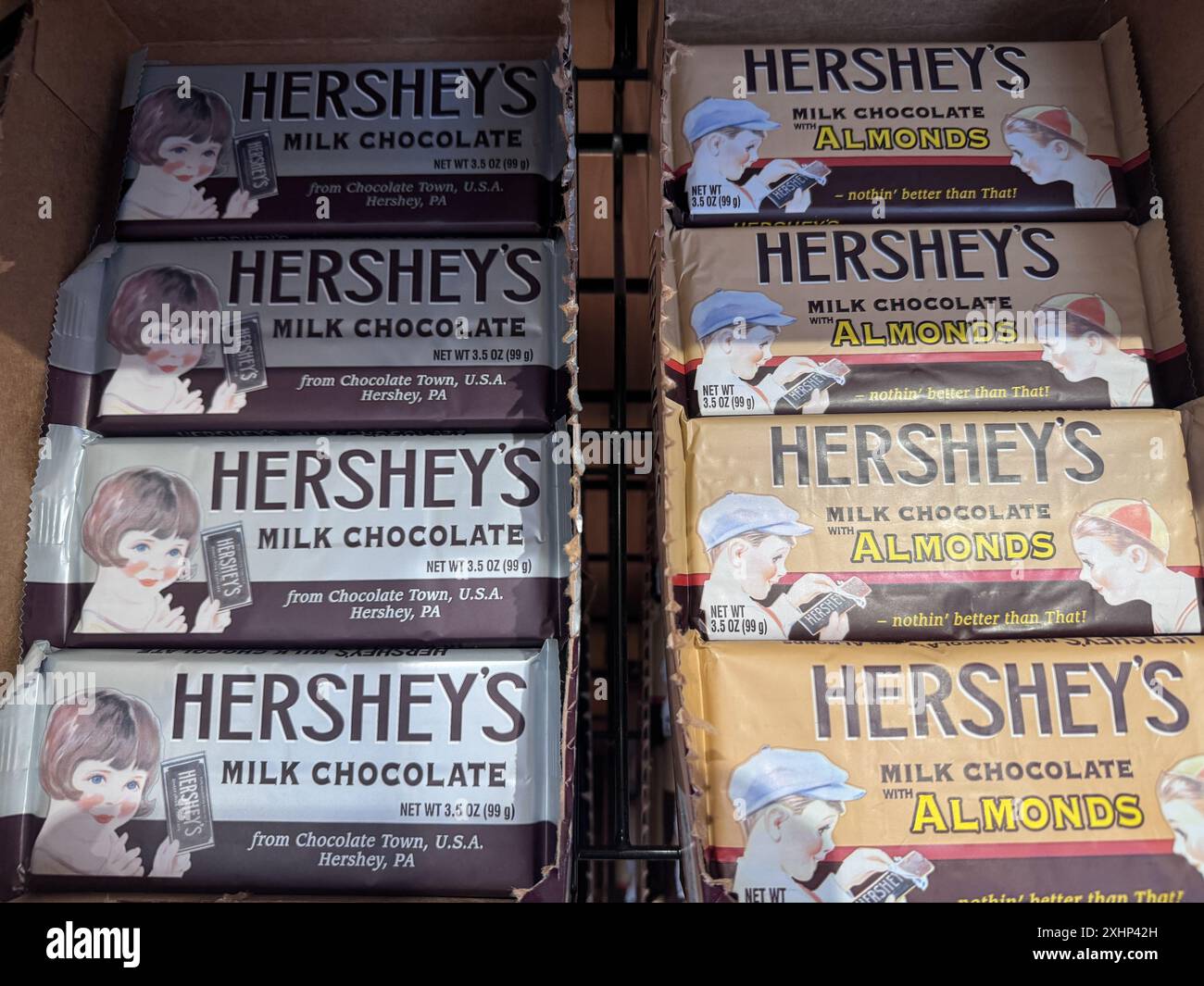 Gettsyburg, Pennsylvania - April 13, 2024: Hershey's chocolate candy ...